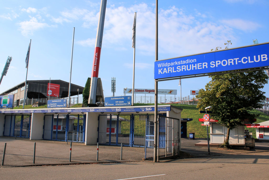 Wildparkstadion Karlsruhe - die Spielstätte des KSC - meinKA