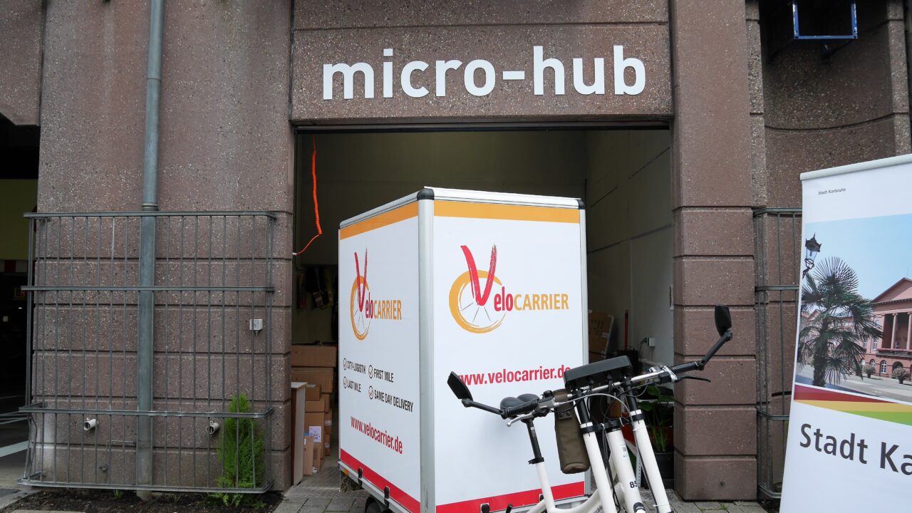 Nachhaltige Paketzustellung: "Micro-Hub" im Parkhaus Marktplatz ...